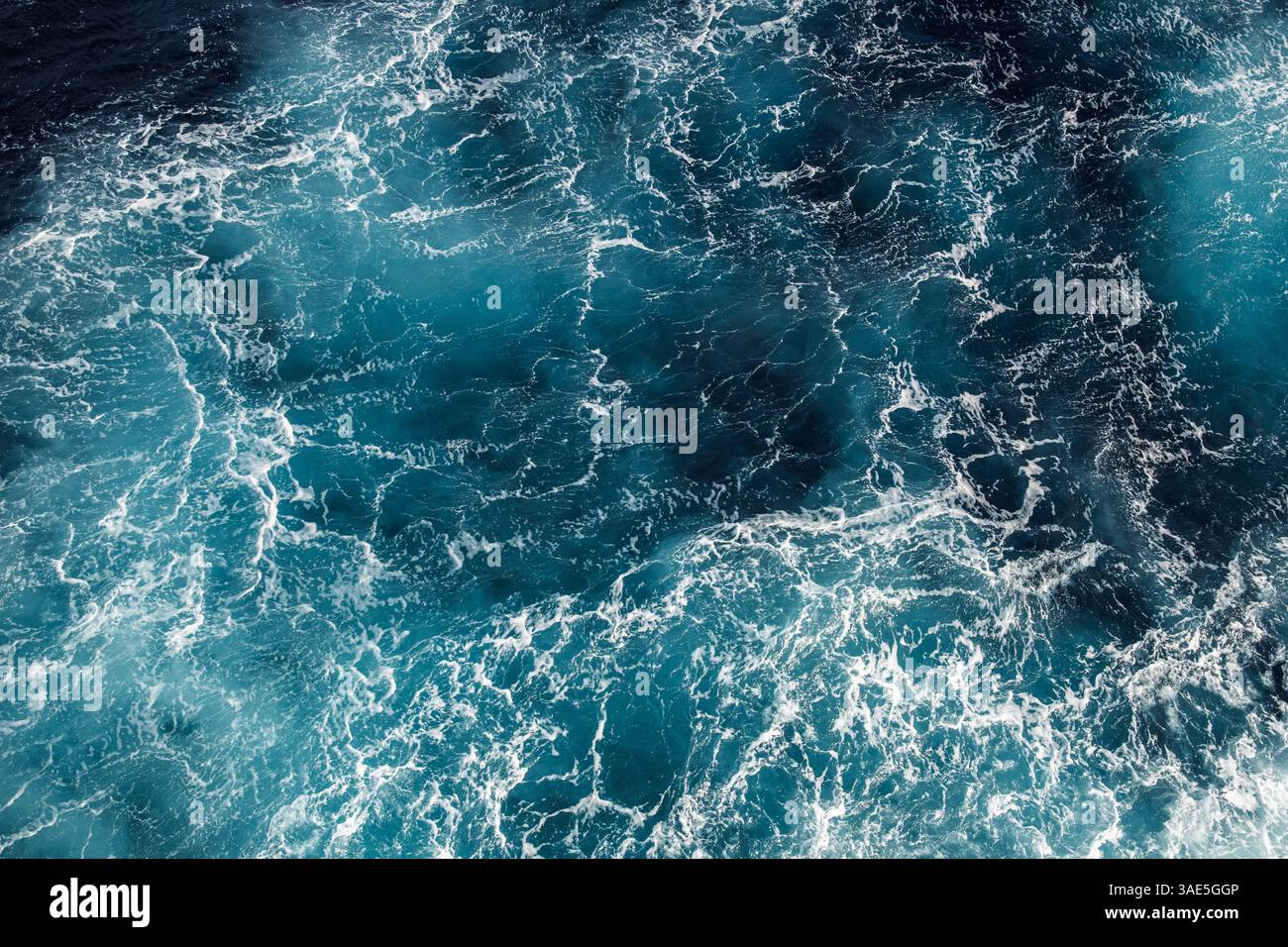 A mesmerizing aerial glimpse of the ocean's surface, capturing the ...