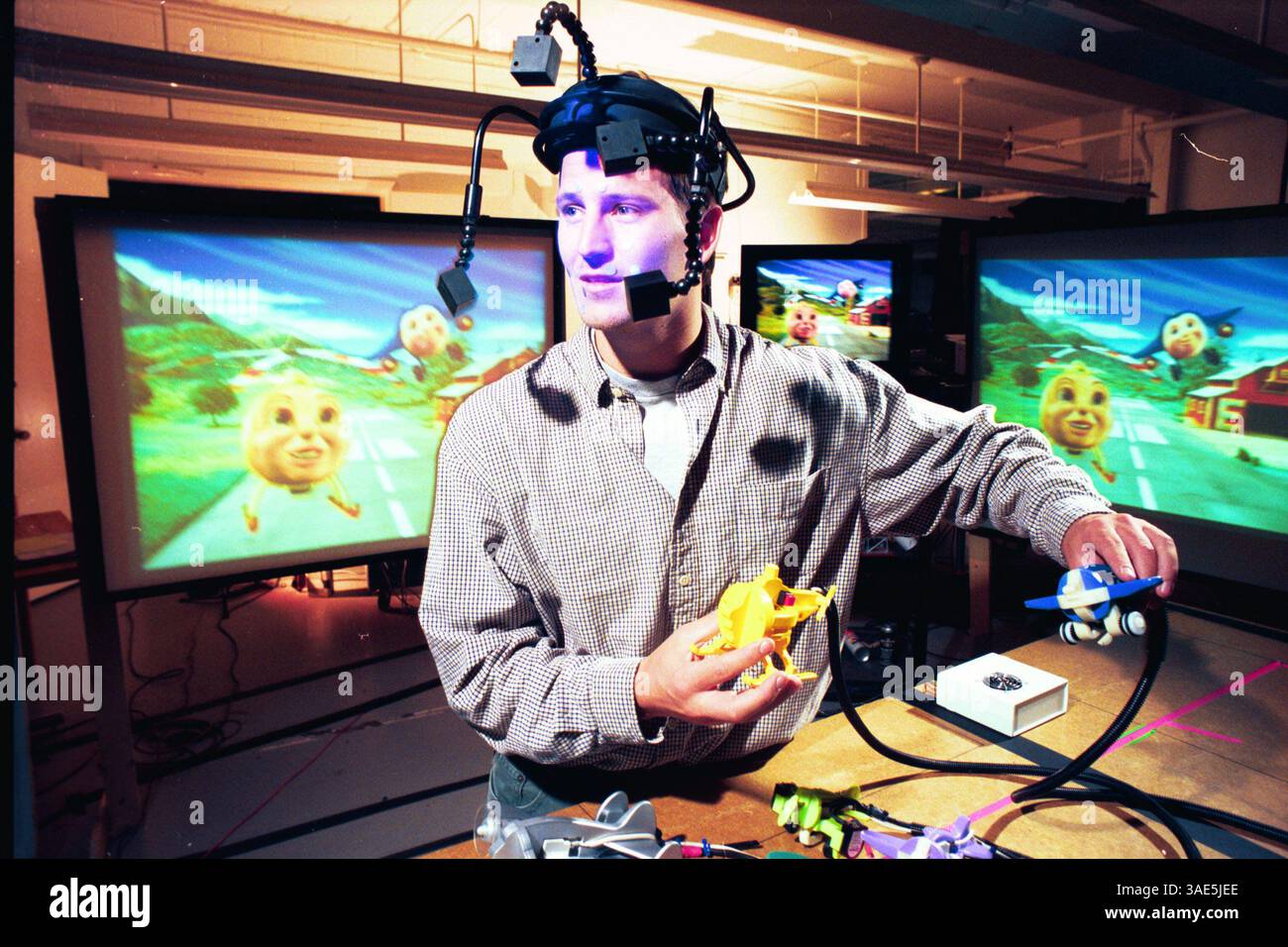 Oct 30, 1998; Los Angeles, CA, USA; Model mover for Modern Cartoons ...