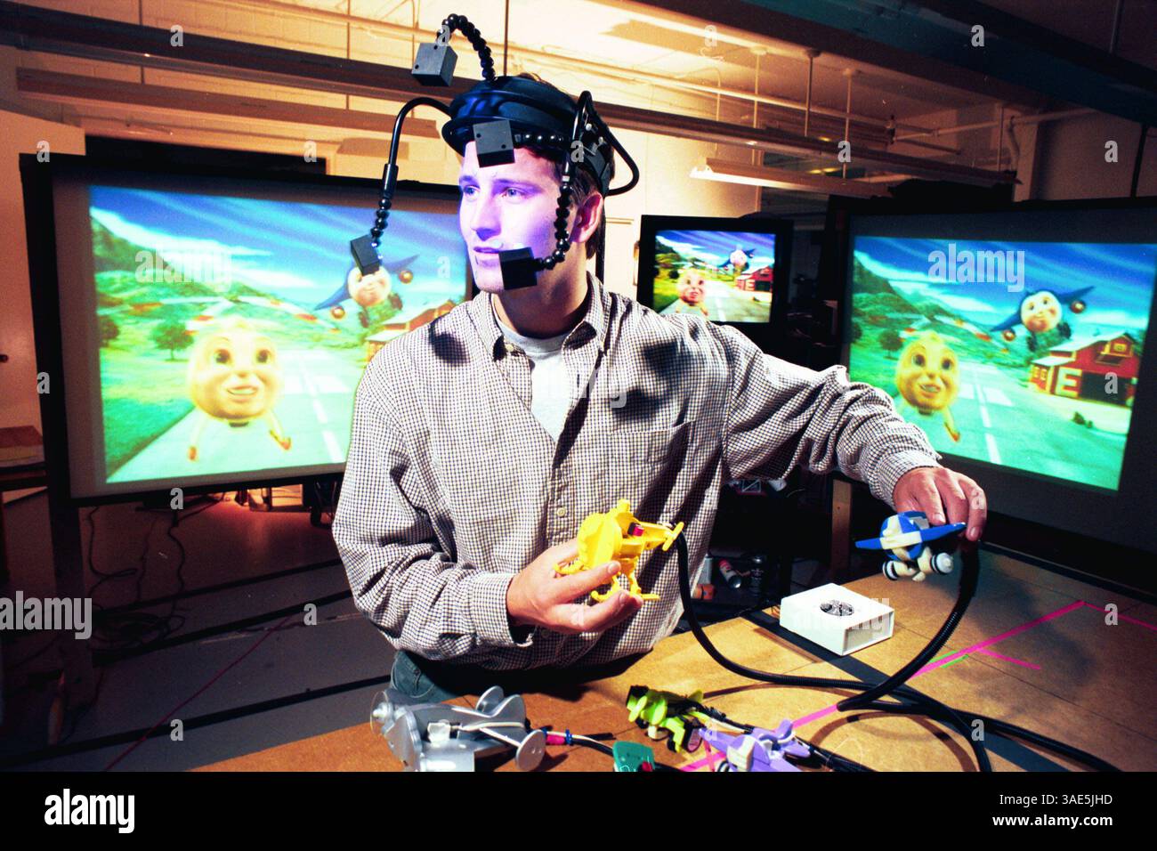 Oct 30, 1998; Los Angeles, CA, USA; Model mover for Modern Cartoons ...