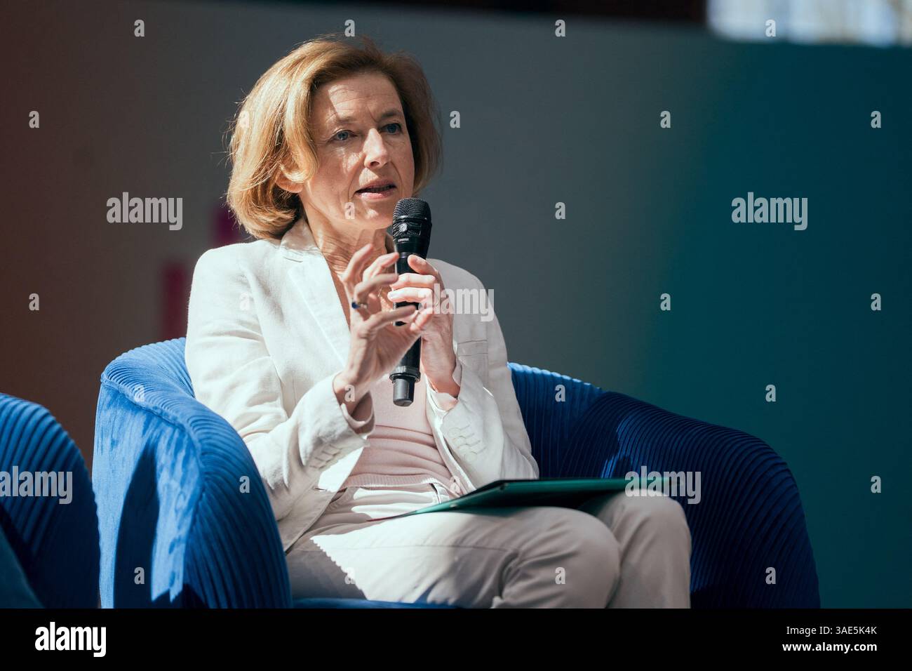 Former Minister of the Armed Forces of France, Florence Parly during a ...