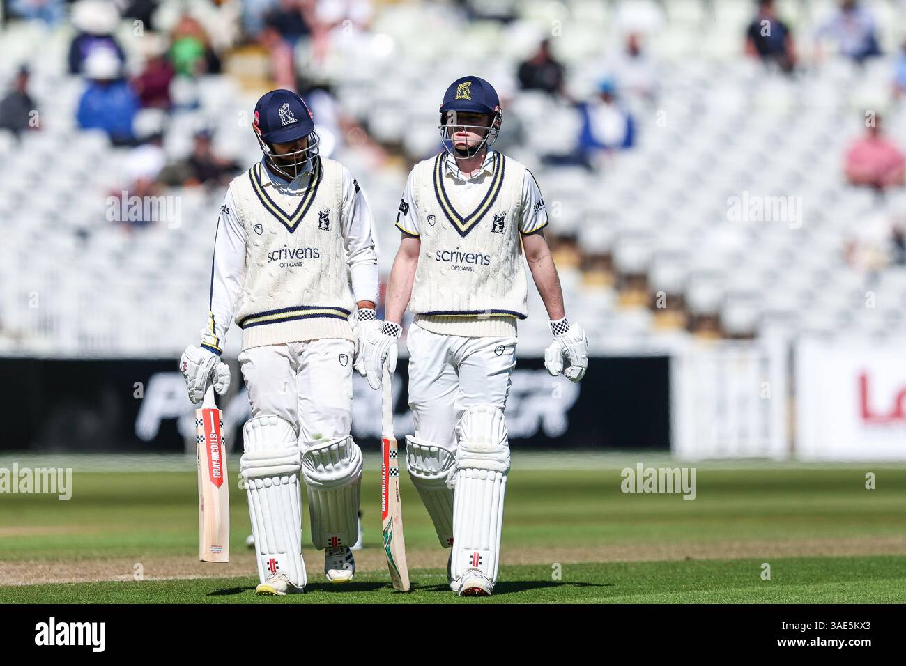 Birmingham, UK. 06th Apr, 2025. #30, Ed Barnard & #80, Dan Mousley of ...