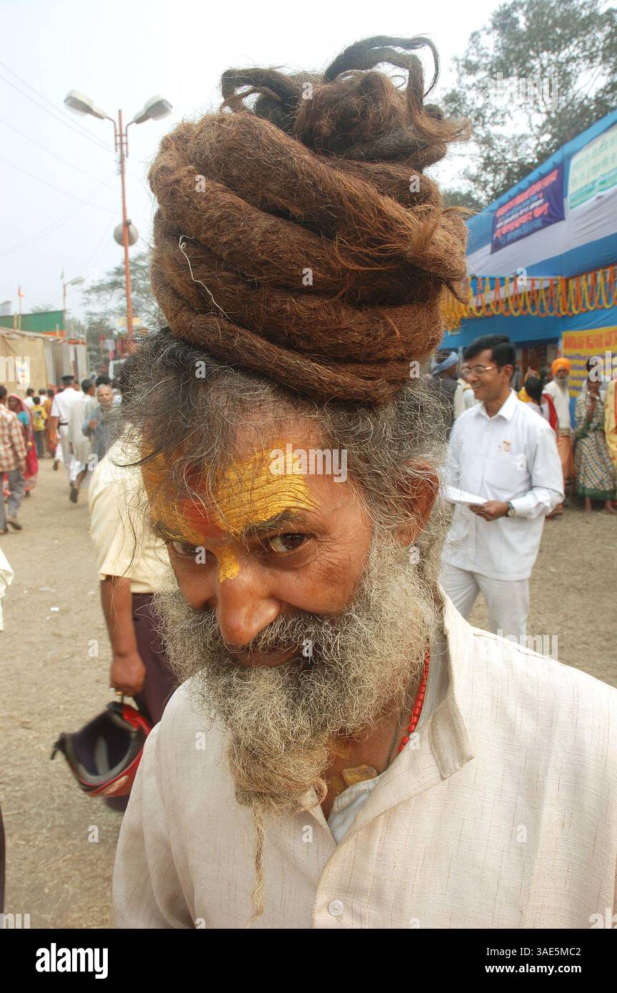 Jan 13, 2009 - Namkhana, West Bengal, India - A sadhu with dreadlocks ...