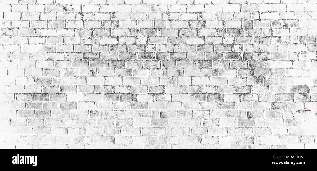 white brick wall, masonry pattern of painted stone and concrete .brick ...