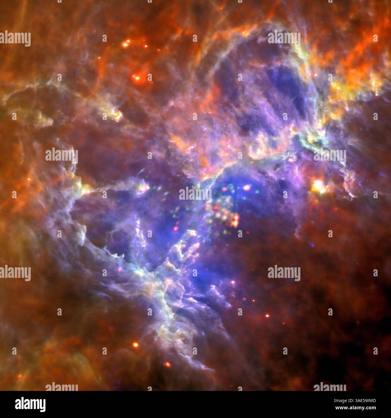 Jan. 19, 2012 - Outer Space - Combining almost opposite ends of the ...