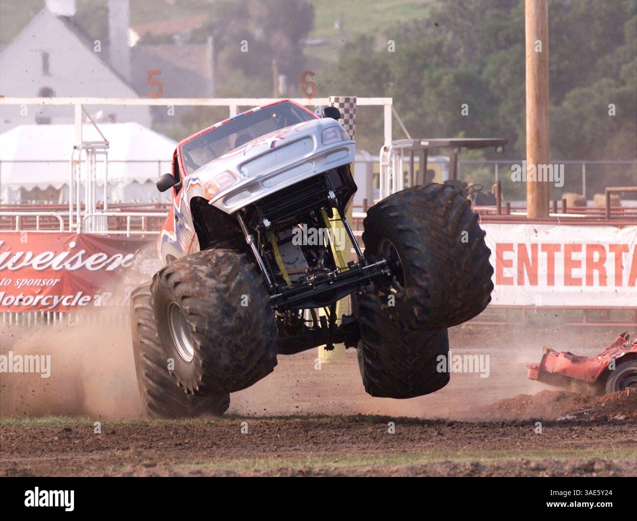 Aug 07, 2000; Sturgis, South Dakota, USA; WCW wrestler MADUSA taking ...