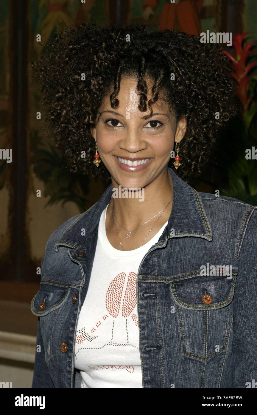 Feb 14, 2004; Beverly Hills, CA, USA; TRACY MOURNING (wife of Alonzo ...