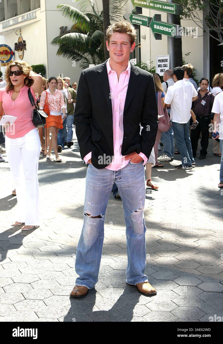 Jul 24, 2004; Hollywood, CA, USA; Actor PHILIP WINCHESTER at the 'Thunderbirds' Los Angeles ...
