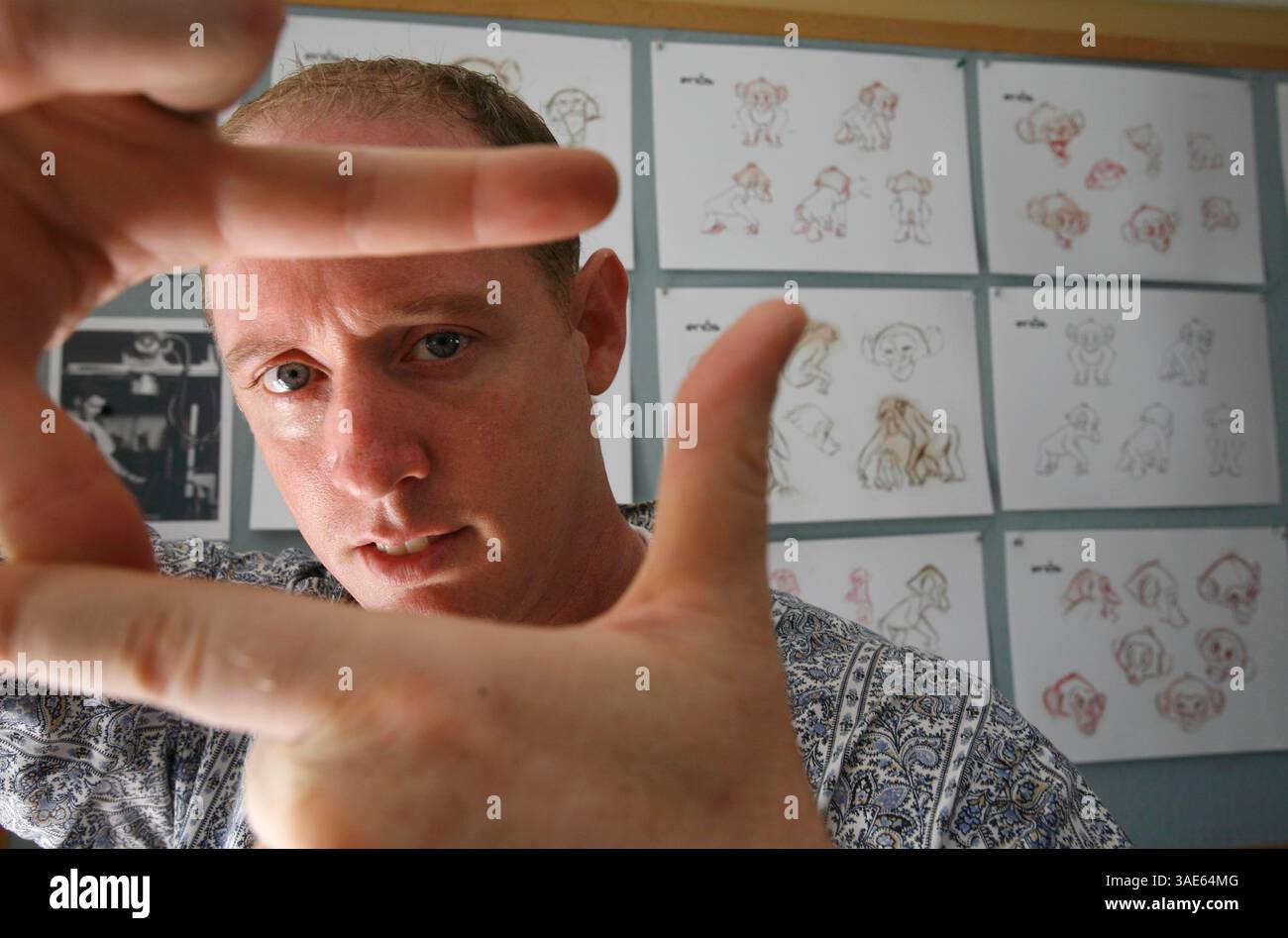 Sep 12, 2008 - Los Angeles, California, USA - DUSTY WAKEFIELD, animator ...