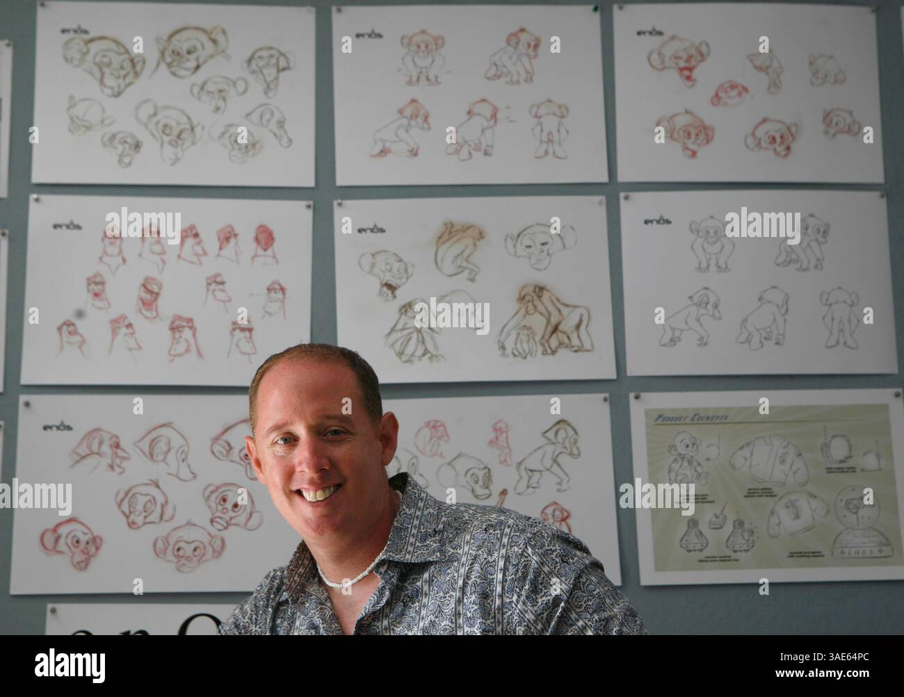 Sep 12, 2008 - Los Angeles, California, USA - DUSTY WAKEFIELD, animator ...