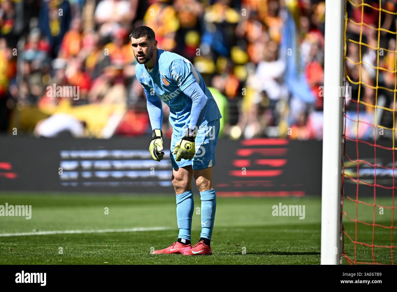 30 Mathew RYAN (rcl) during the Ligue 1 McDonald's match between Lens ...