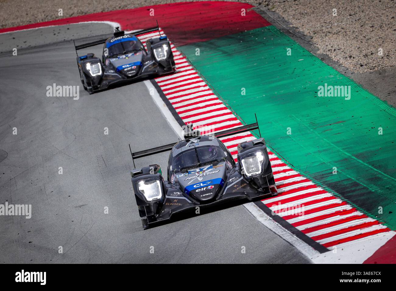 Barcelona, Espagne. 04th Apr, 2025. 37 BLOMQVIST Tom (gbr), MALYKHIN ...