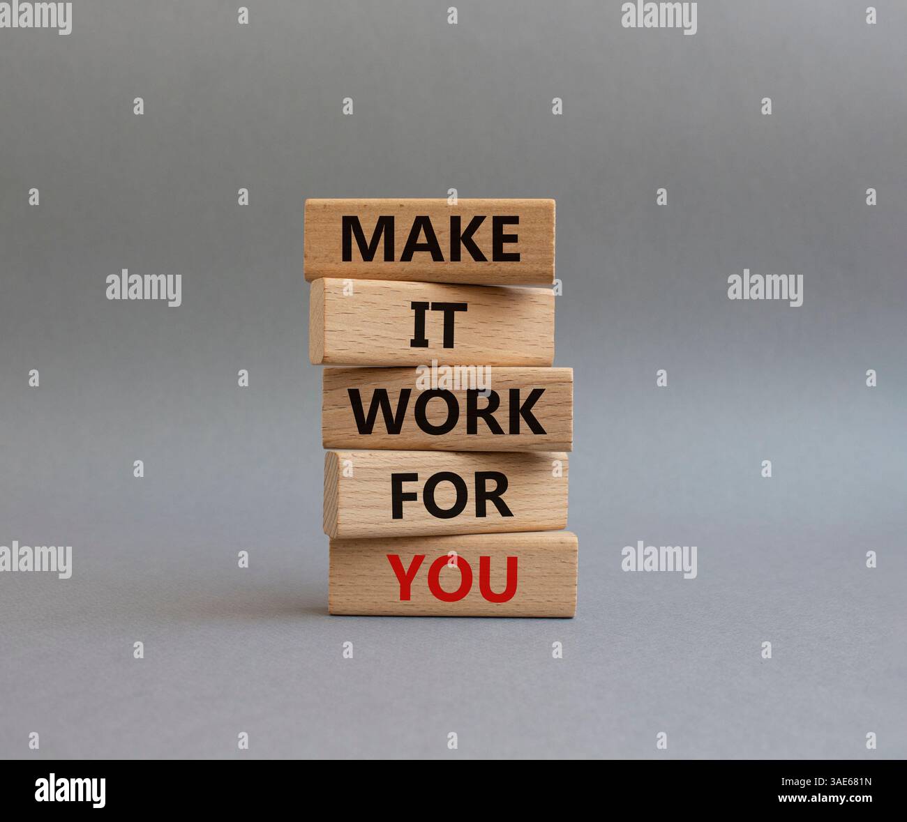 Make it work for you symbol. Business Concept words Make it work for ...