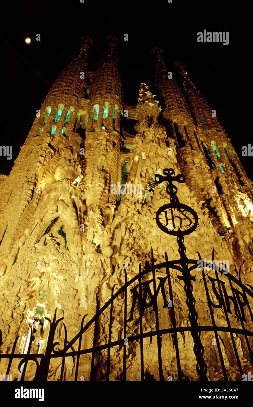 Jan 23, 2002; Barcelona, Spain; The Sagrada Familia Cathedral, the ...