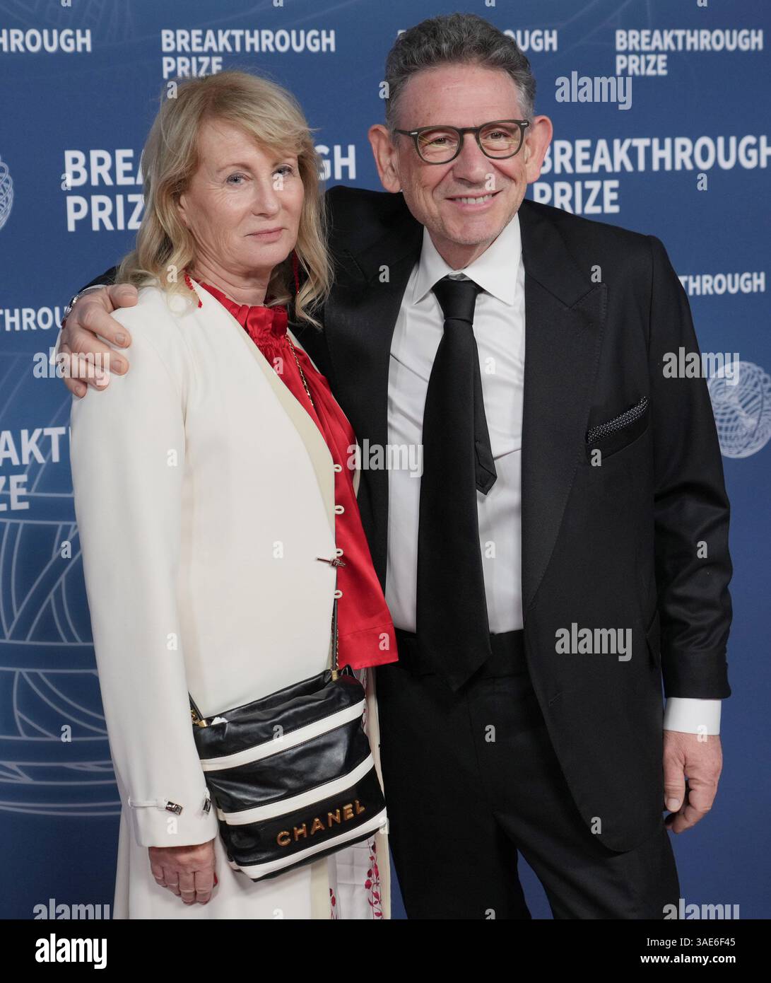 (L-R) Caroline Grainge and Lucian Grainge at the 11th Breakthrough ...