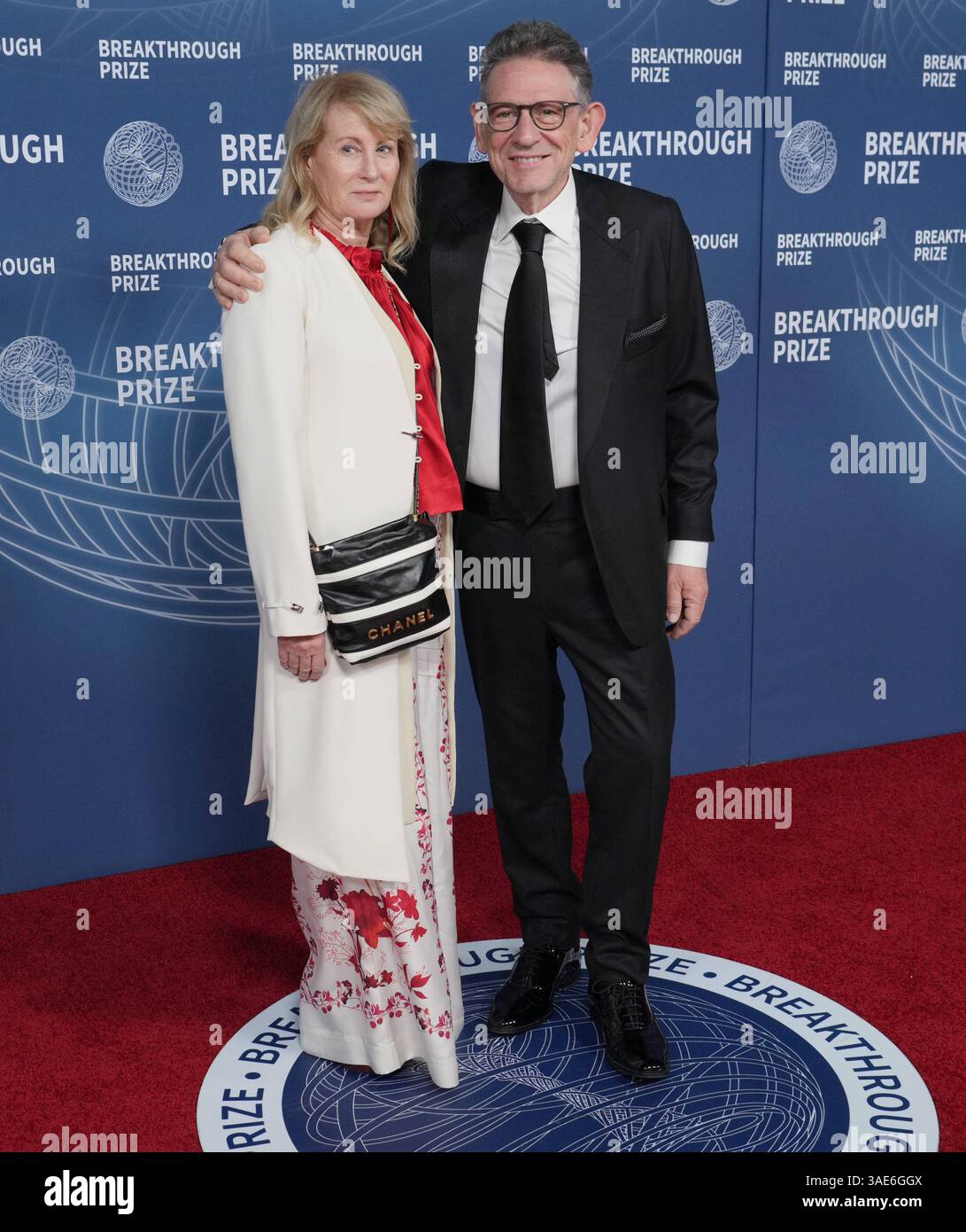 Los Angeles, USA. 05th Apr, 2025. (L-R) Caroline Grainge and Lucian ...