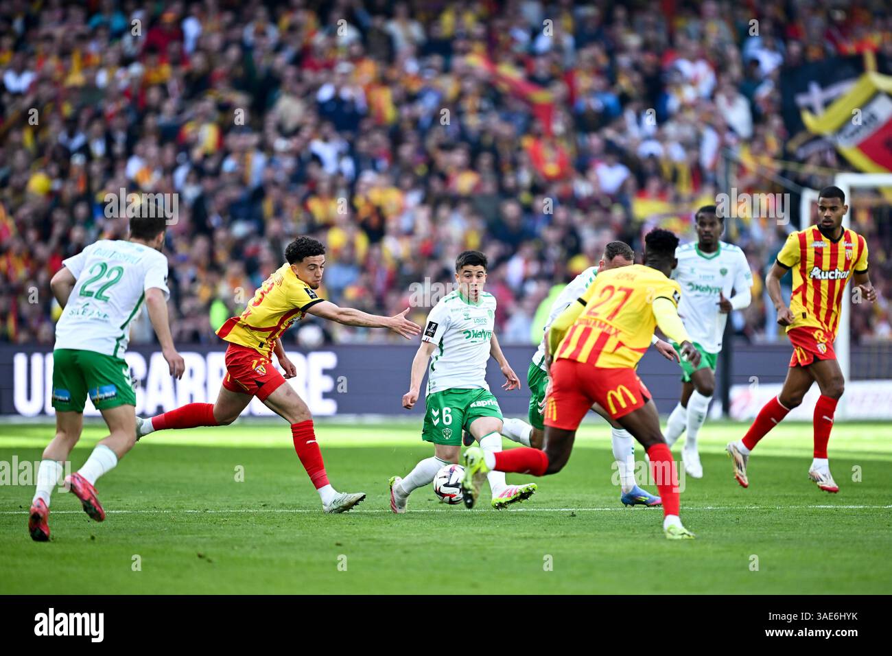 06 Benjamin BOUCHOUARI (asse) during the Ligue 1 McDonald's match ...