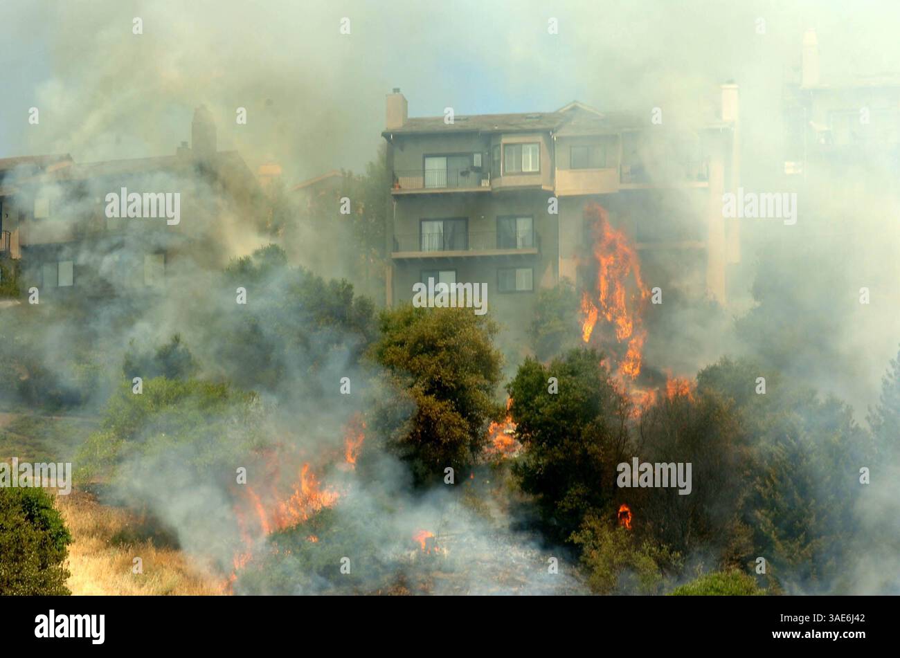 Fire broke out in the Oakland Hills just north of the Caldecott Tunnel ...