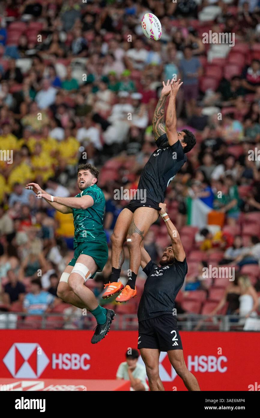 6th April 2025; Singapore National Stadium, Singapore; HSBC ...