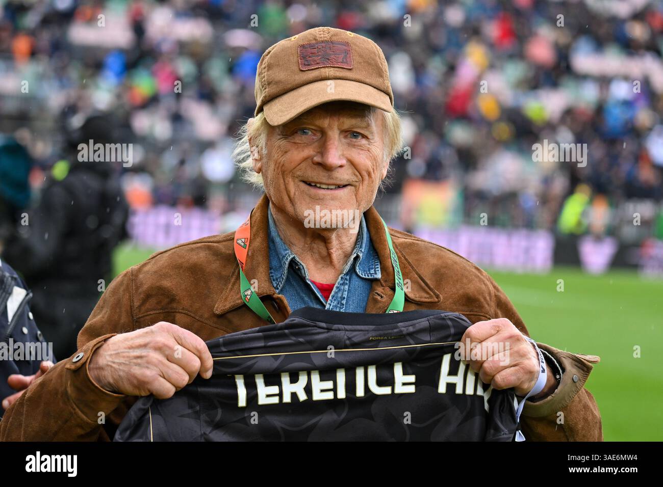 Venice, Italy. 06th Apr, 2025. Terence Hill, pseudonym of Mario Girotti ...
