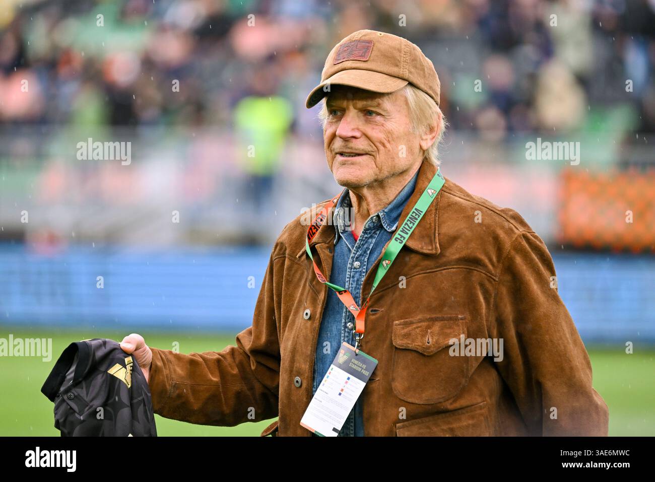 Venice, Italy. 06th Apr, 2025. Terence Hill, pseudonym of Mario Girotti ...