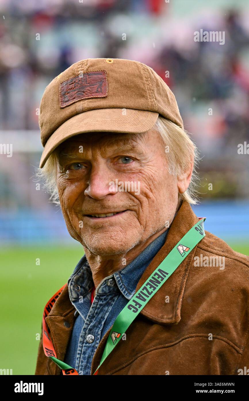 Venice, Italy. 06th Apr, 2025. Terence Hill, pseudonym of Mario Girotti ...