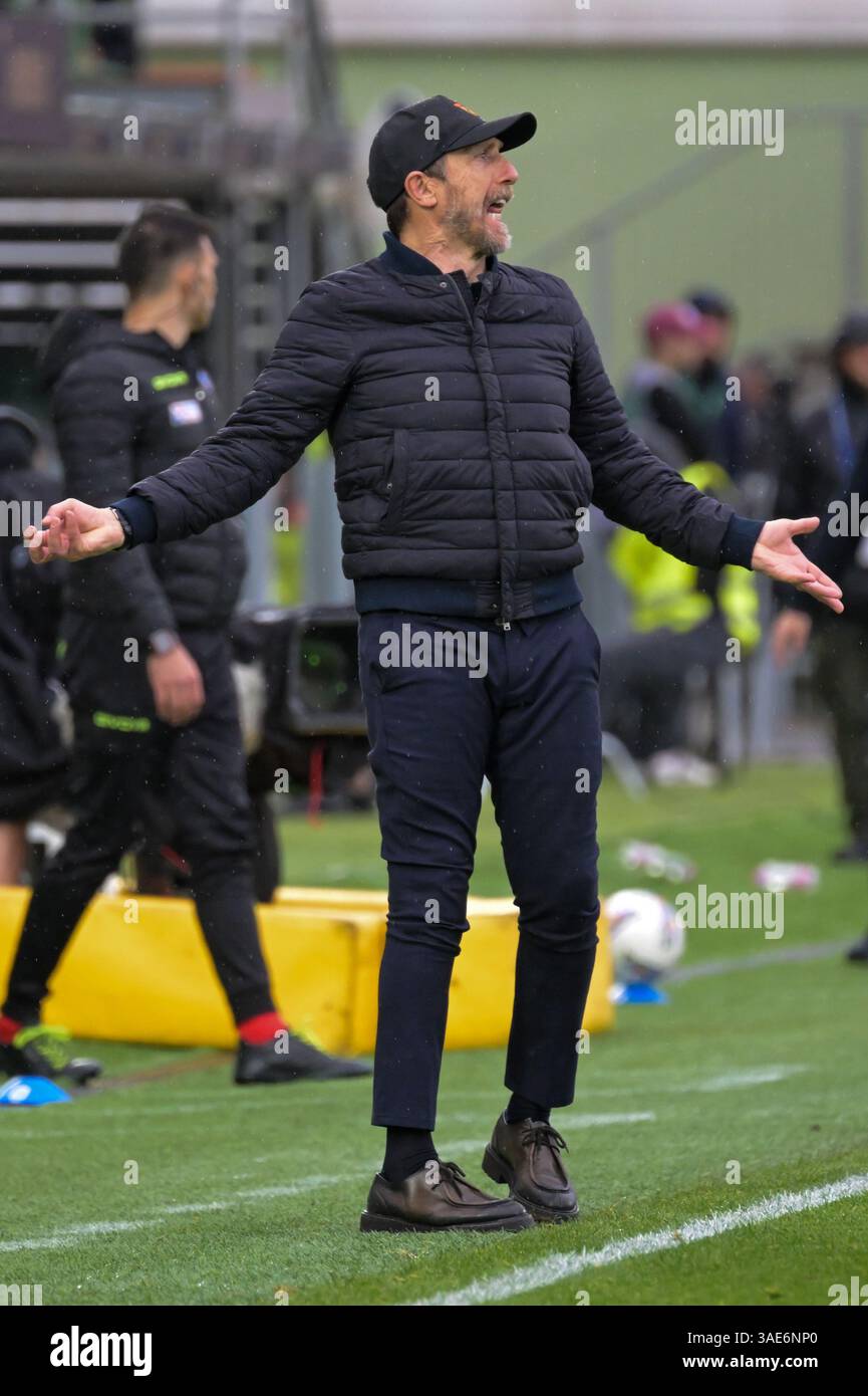 Venice, Italy. 06th Apr, 2025. Venezia's Head Coach Eusebio Di ...