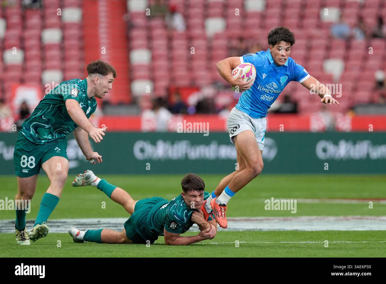 Singapore National Stadium, Singapore. 6th Apr, 2025. HSBC International Rugby Sevens Singapore ...