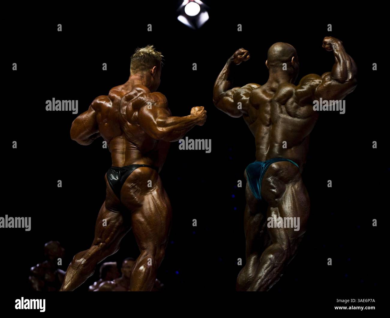 Sept. 25, 2009 - Las Vegas, Nevada, USA - JAY CUTLER, left, and DEXTER ...