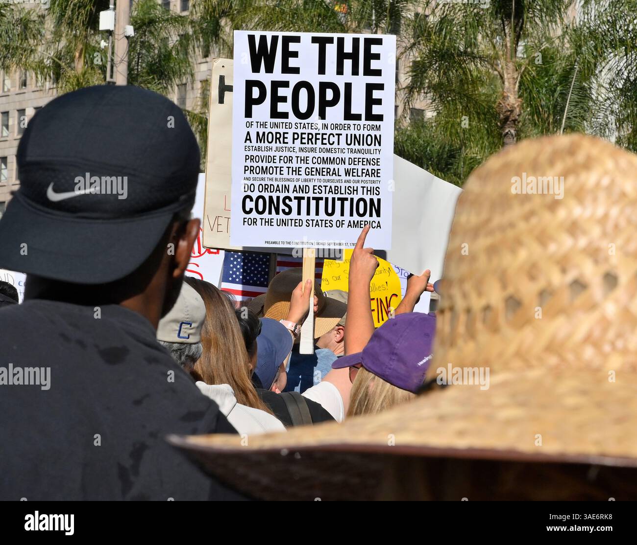 Los Angeles, United States. 05th Apr, 2025. Thousands of protesters ...