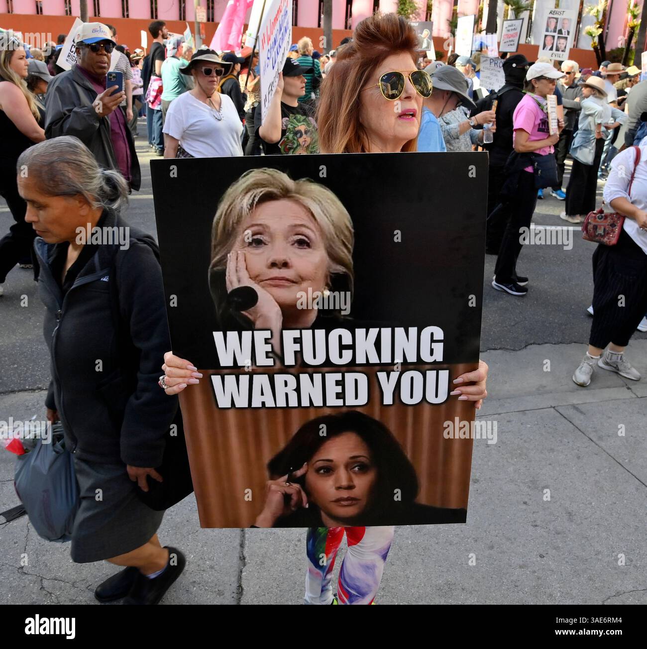 Los Angeles, United States. 05th Apr, 2025. Thousands of protesters ...