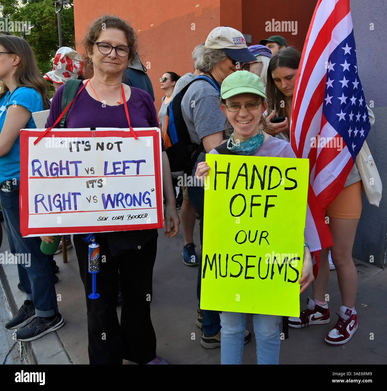 Los Angeles, United States. 05th Apr, 2025. Thousands of protesters ...
