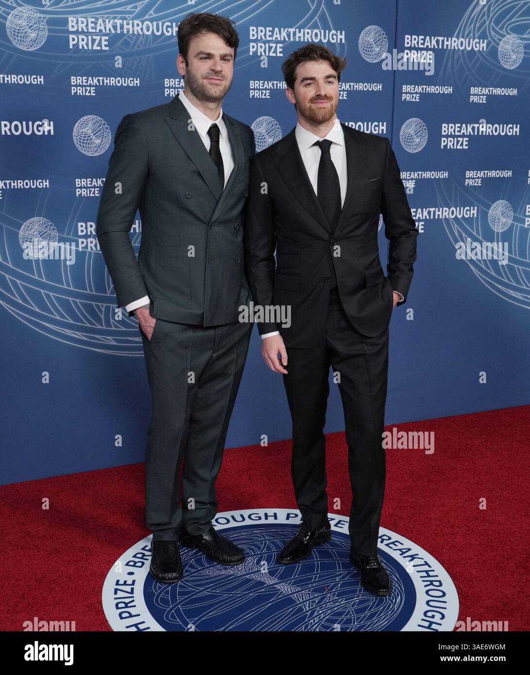 Los Angeles, USA. 05th Apr, 2025. (L-R) The Chainsmokers - Alex Pall ...
