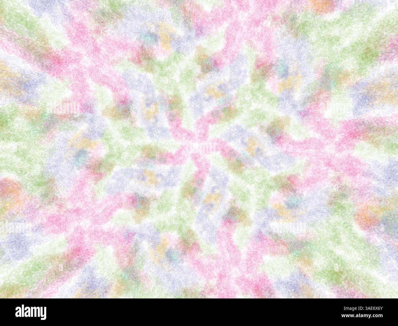 Soft pastel colored molecular spiral pattern, abstract biomolecular art ...