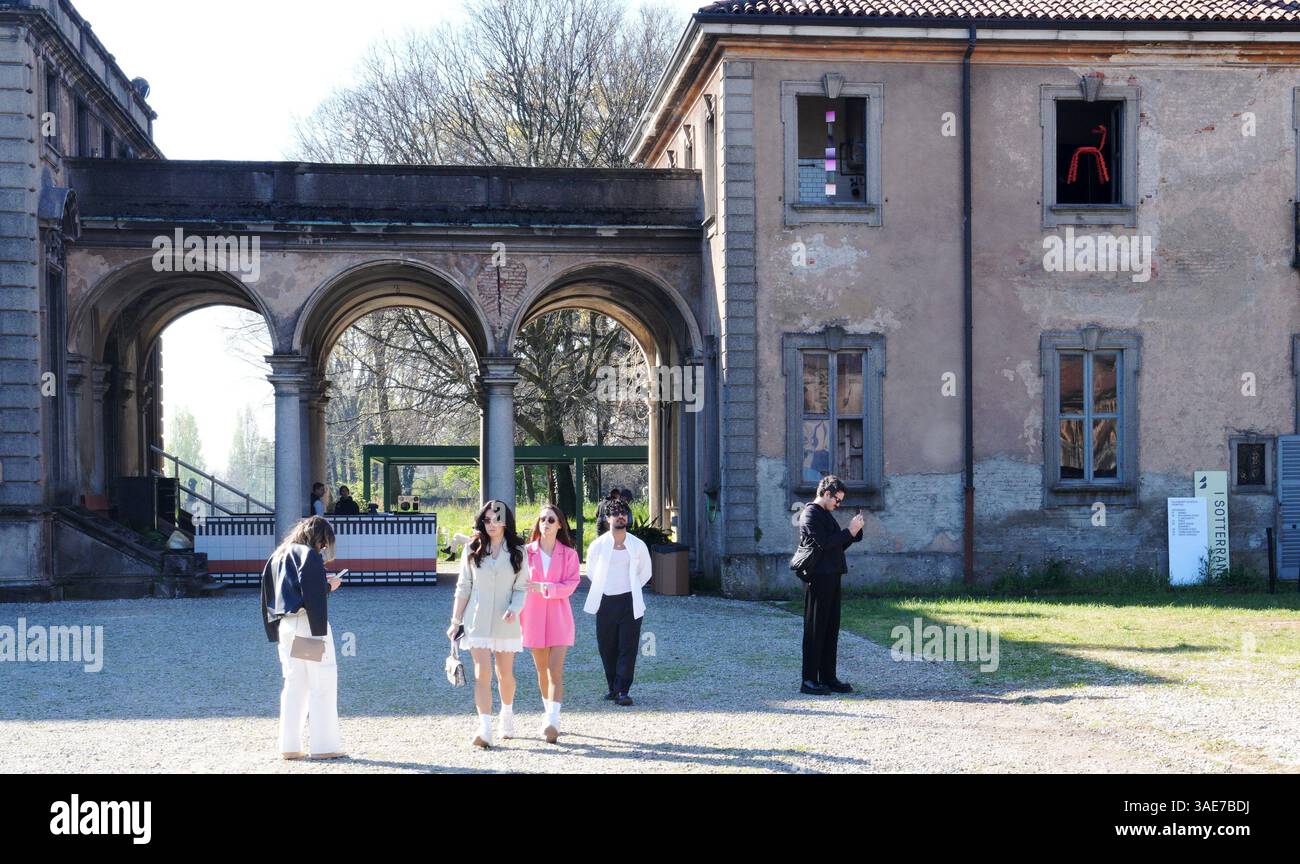 Varedo, Italy. 06th Apr, 2025. Varedo, Alcova location Villa Bagatti ...