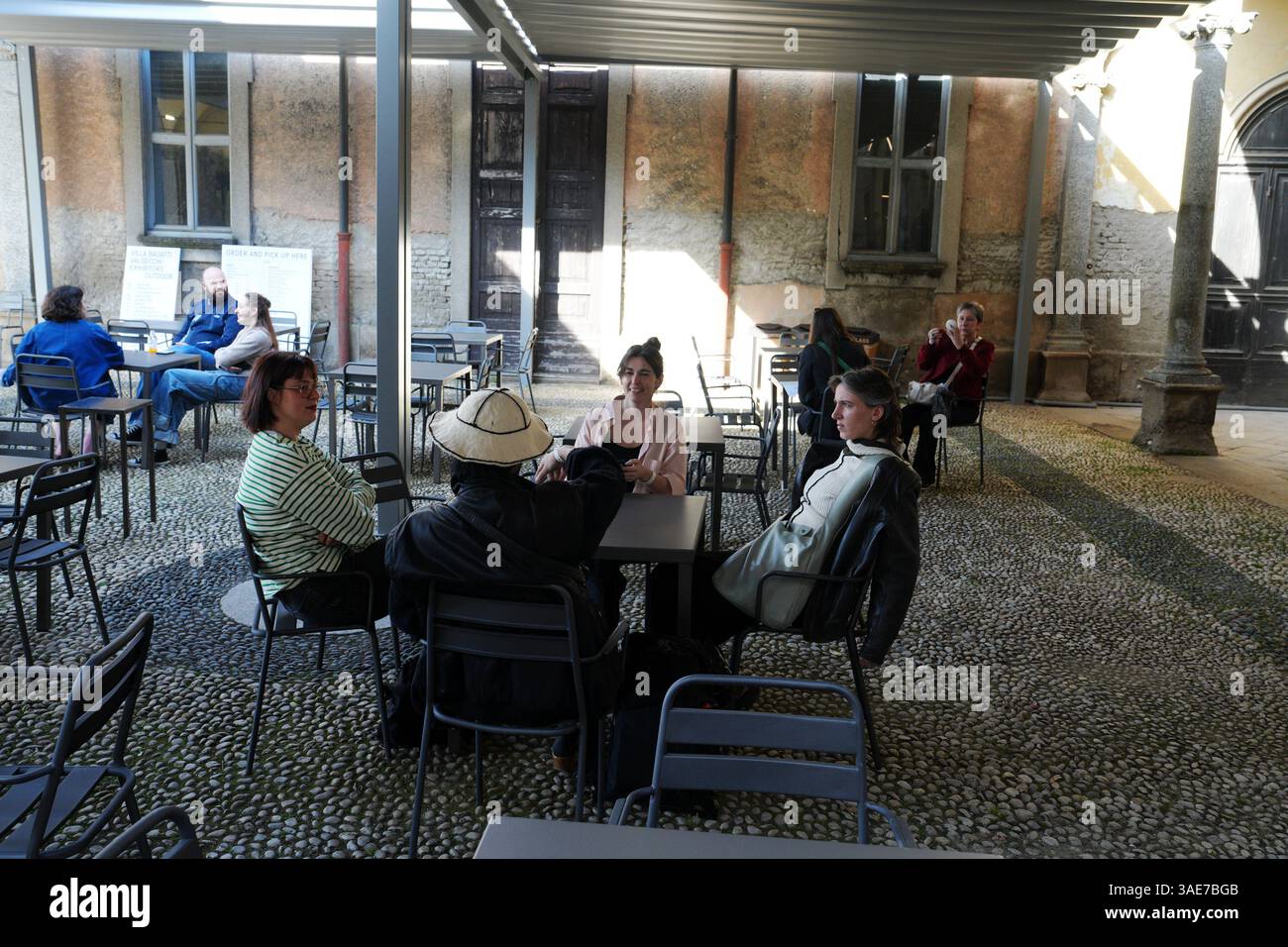 Varedo, Italy. 06th Apr, 2025. Varedo, Alcova location Villa Bagatti ...