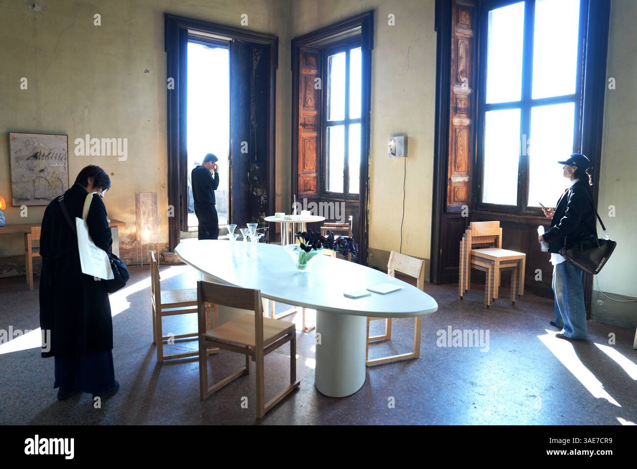 Varedo, Italy. 06th Apr, 2025. Varedo, Alcova location Villa Bagatti ...