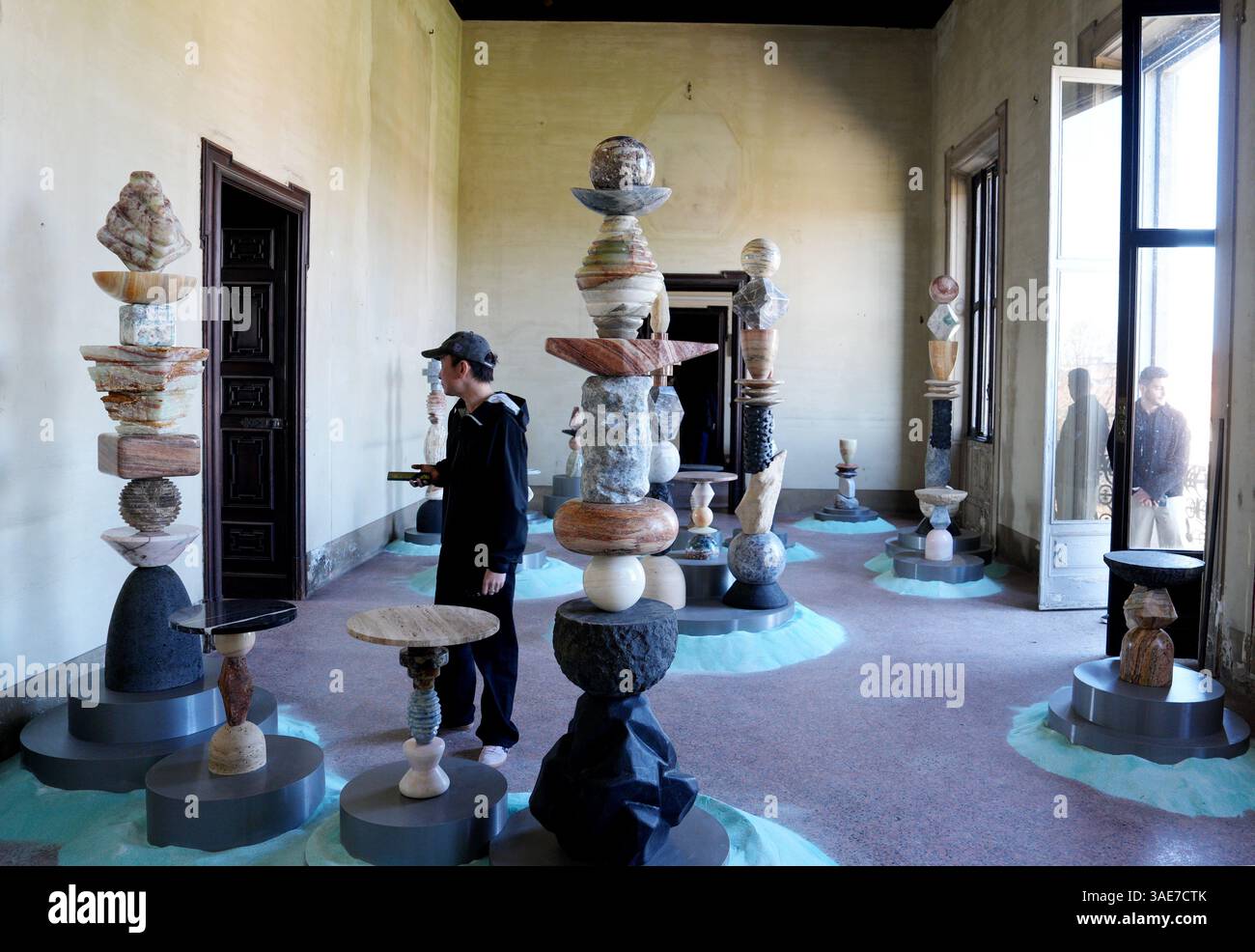 Varedo, Italy. 06th Apr, 2025. Varedo, Alcova location Villa Bagatti ...