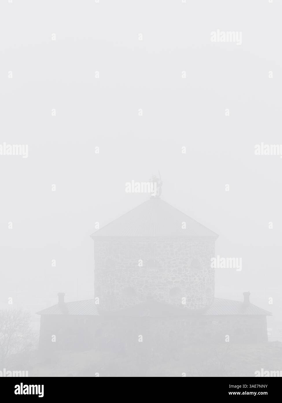 Skansen Lejonet stands prominently on Gullberg hill in Gothenburg ...