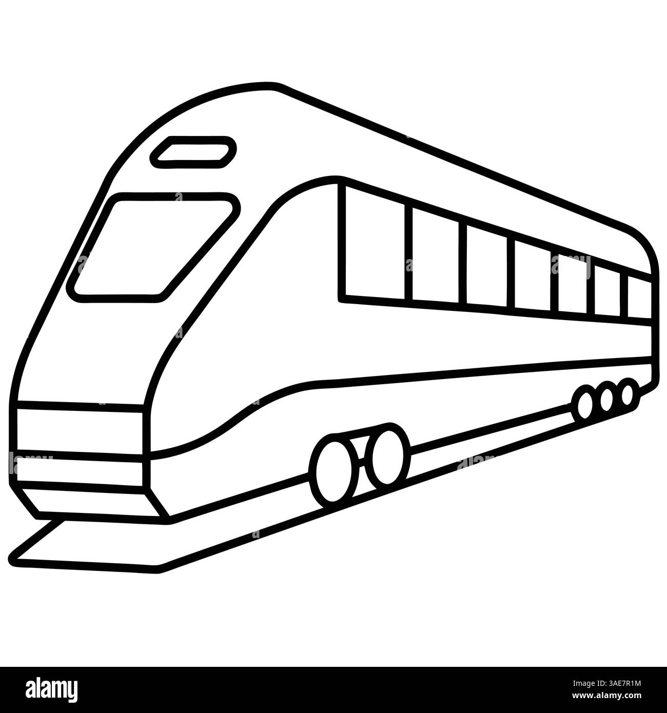 Trains coloring pages for kids book Stock Vector Image & Art - Alamy
