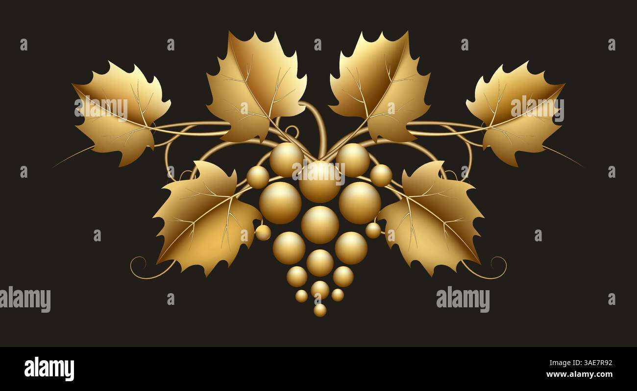 Grapes textured Stock Vector Images - Alamy