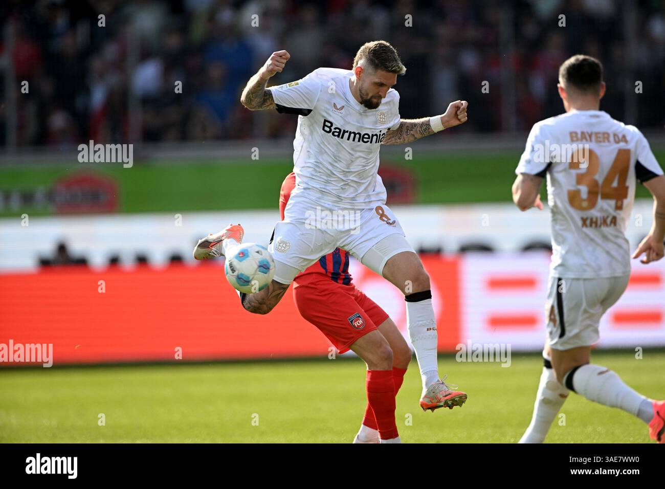 Heidenheim An Der Brenz, Deutschland. 05th Apr, 2025. Fussball ...