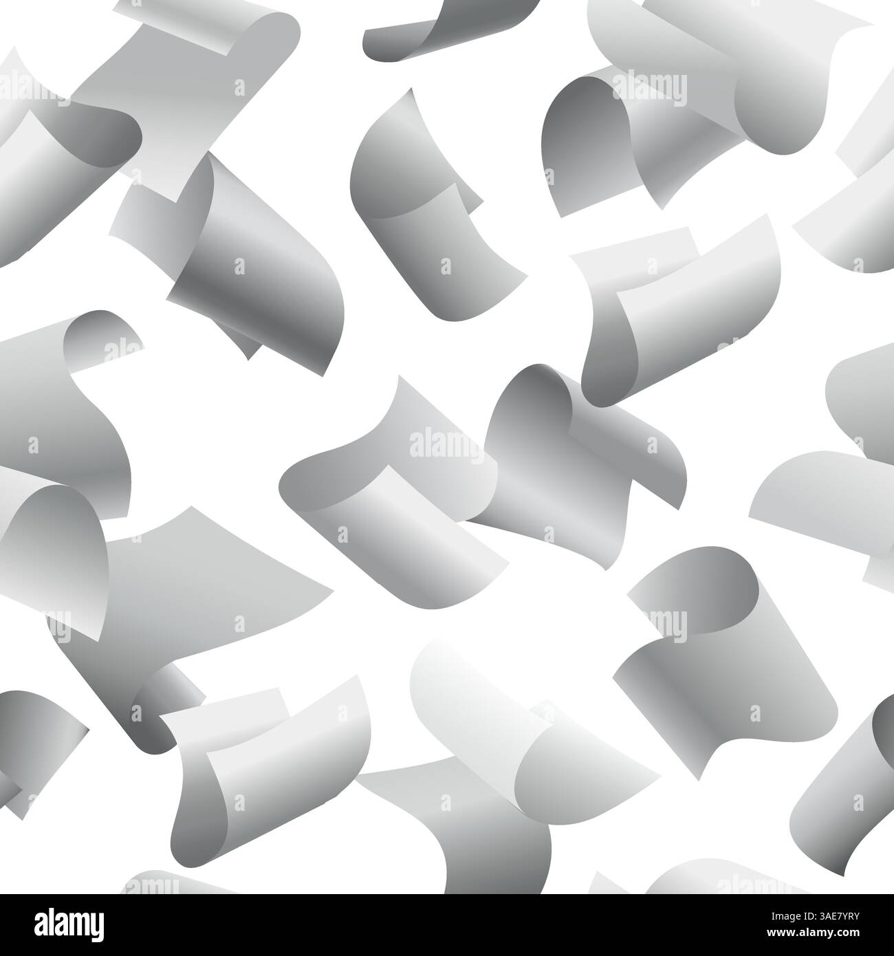 Sheets paper and flying Stock Vector Images - Alamy