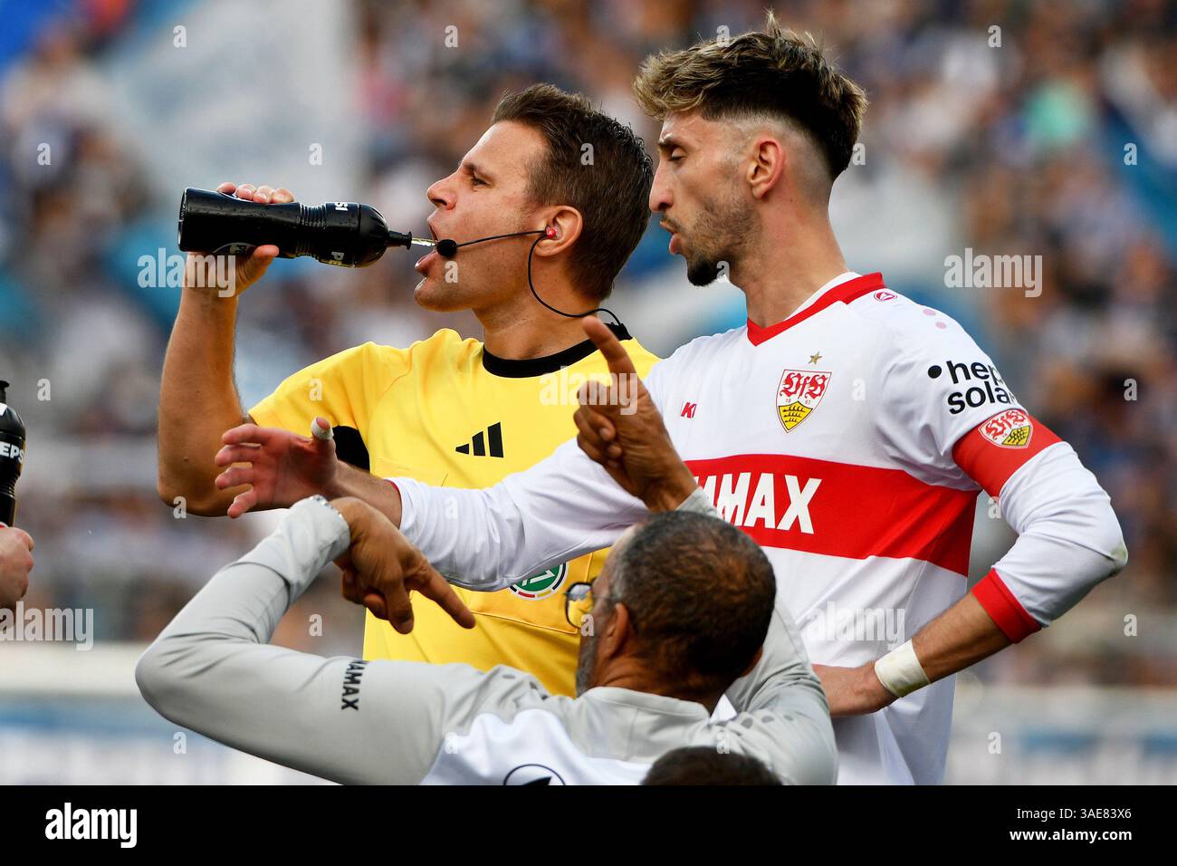 Bochum, Deutschland. 05th Apr, 2025. Fussball; Spieltag 28; 1 ...