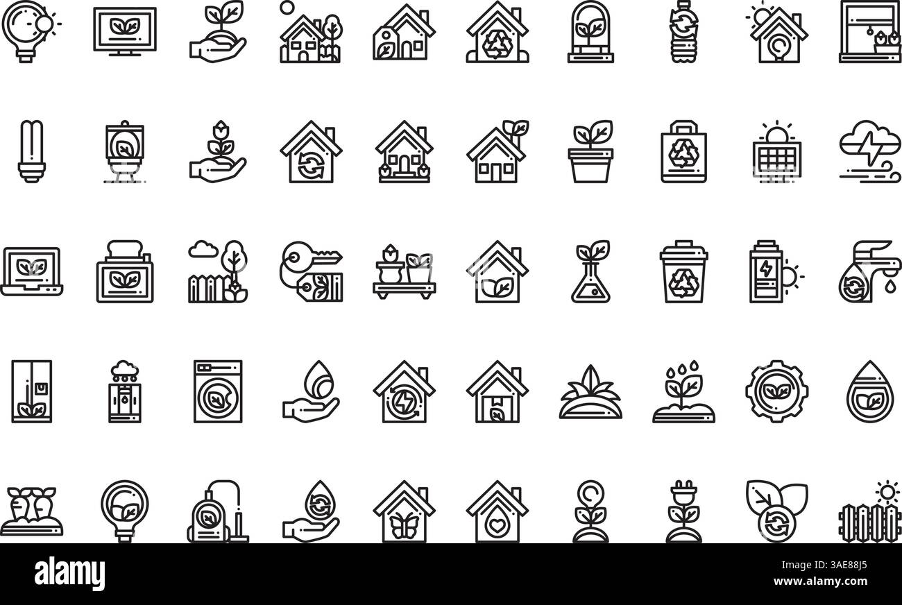 Greenhouse icons High-Quality Vector Icons Collection with Editable ...