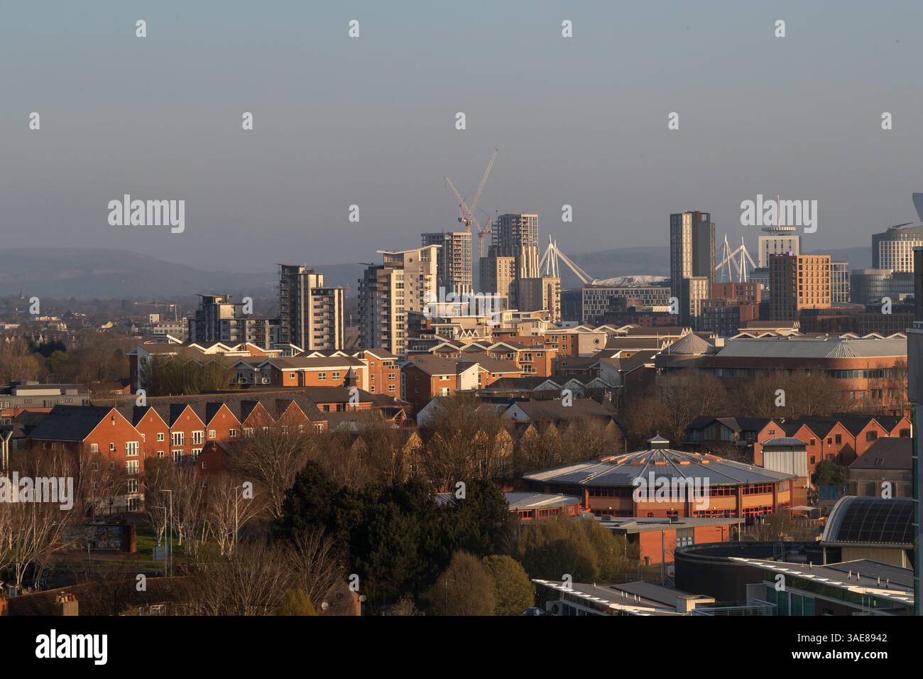 Cardiff central, Cardiff Bay, Wales, UK Stock Photo - Alamy