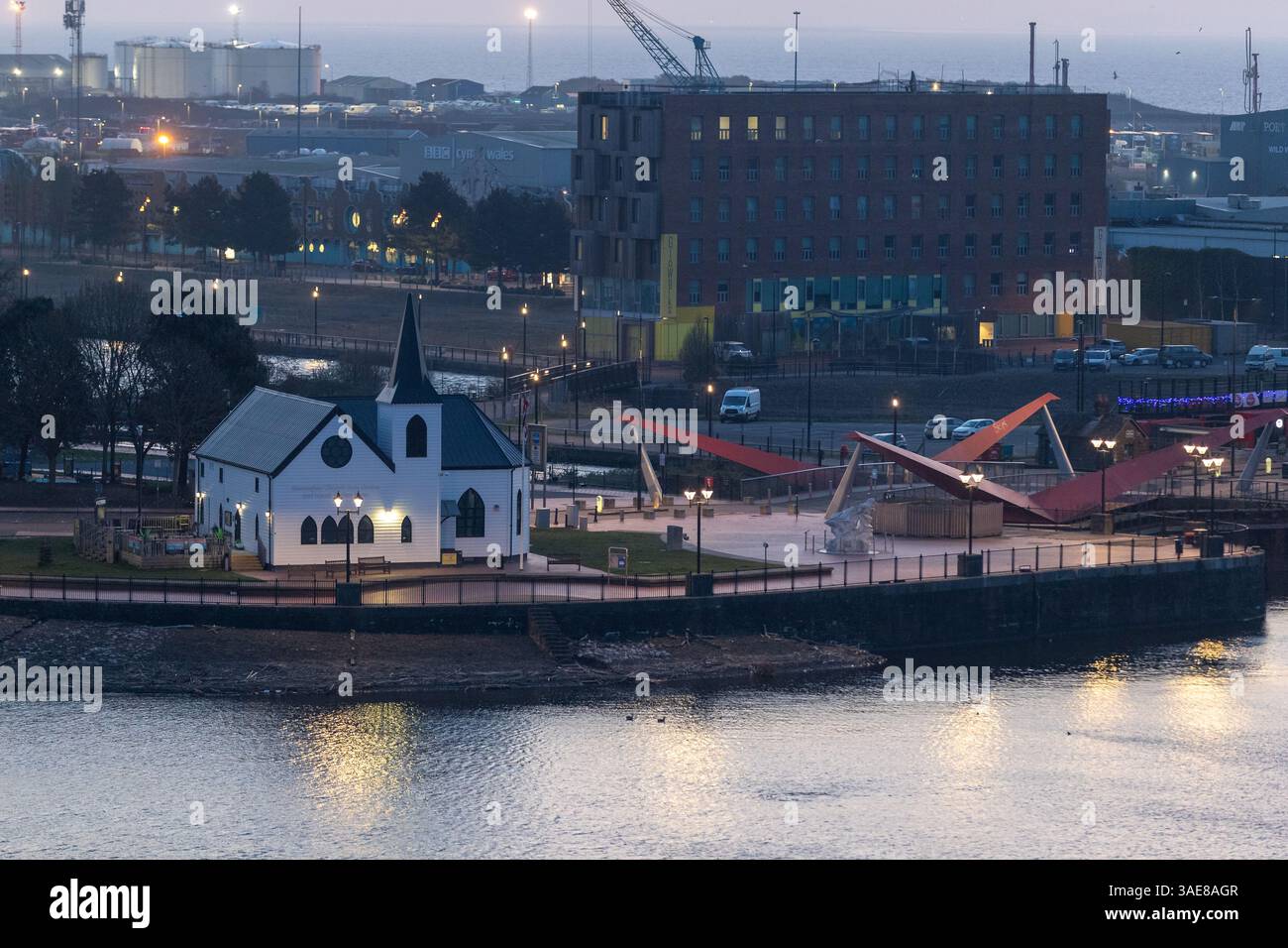 Cardiff port history hi-res stock photography and images - Alamy