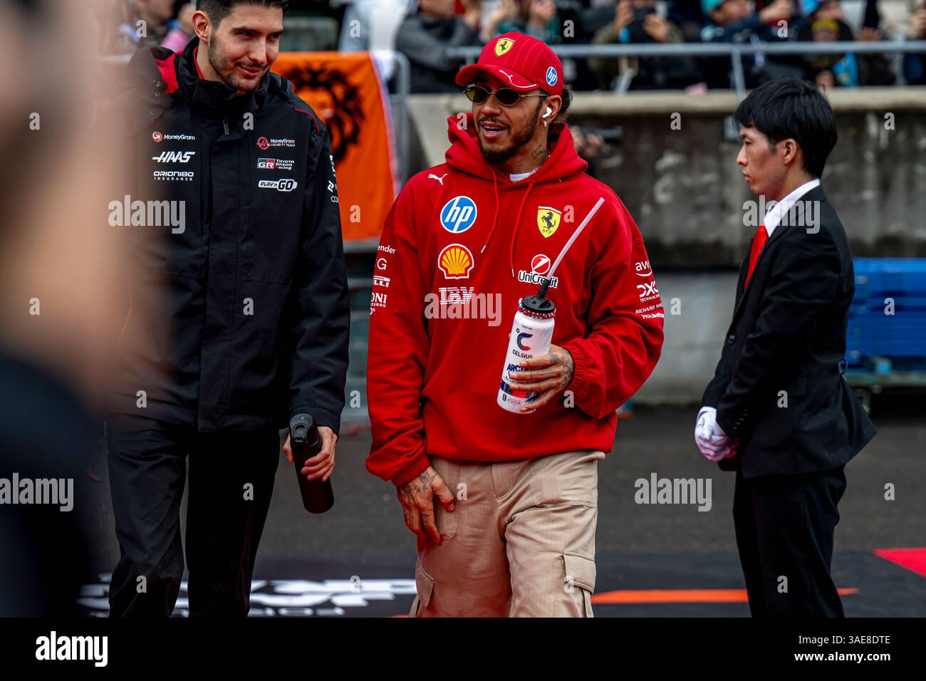 Suzuka, Japan, 06 Apr 2025, Lewis Hamilton, from United Kingdom ...