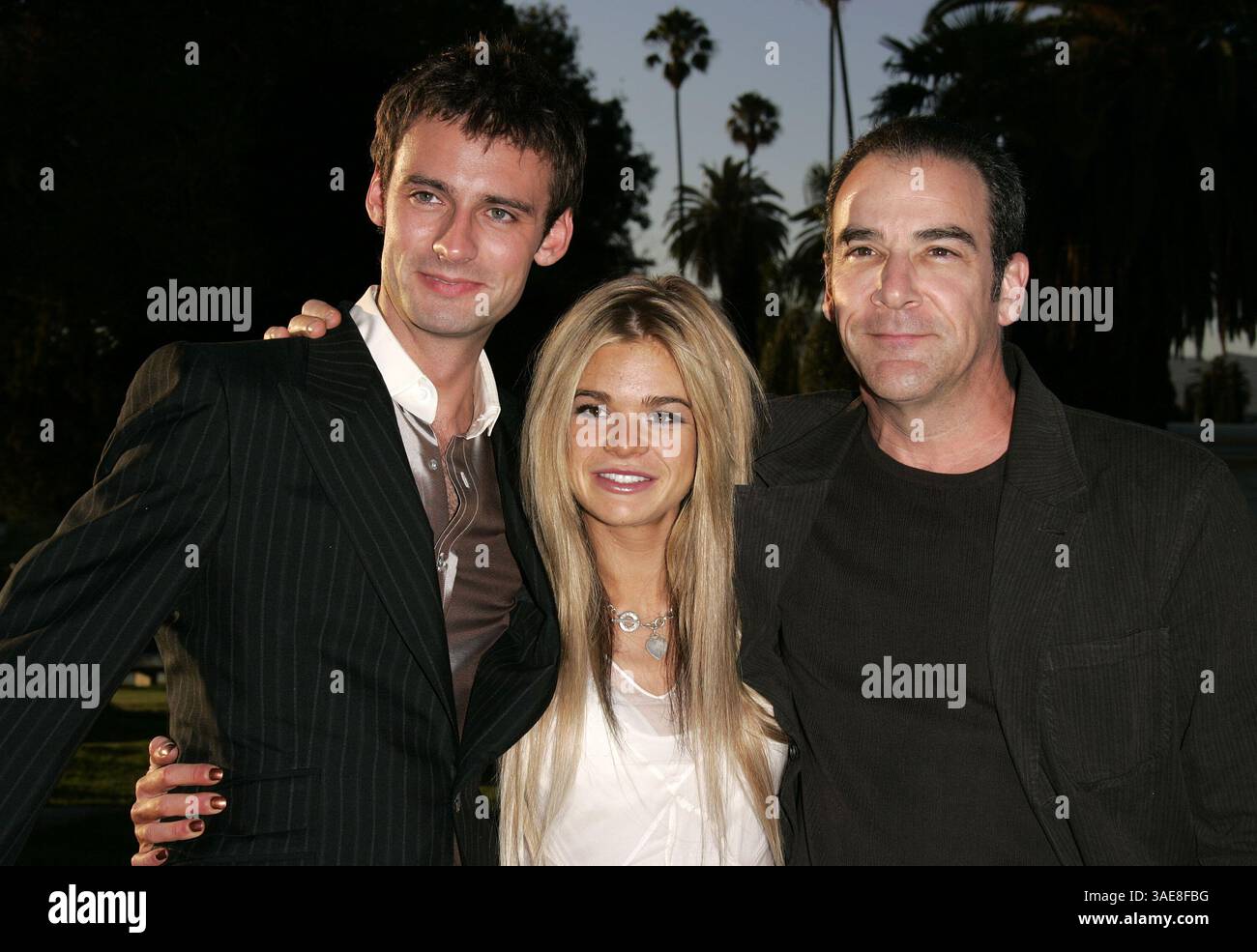 Jul 21, 2004; Hollywood, California, USA; Actor CALLUM BLUE, Actress ...