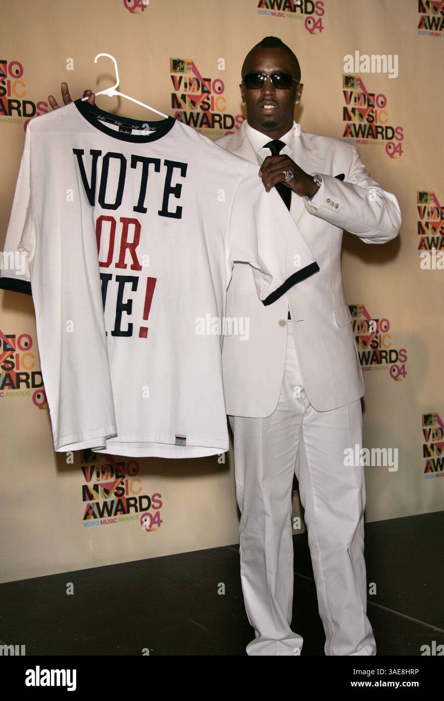 Aug 29, 2004; Miami, FL, USA; Rapper/actor SEAN COMBS aka 'P. Diddy' at ...