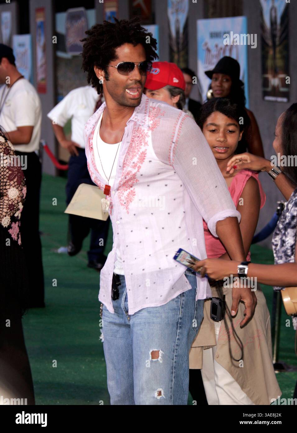 Sep 08, 2004; Hollywood, California, USA; Singer ERIC BENET & daughter ...